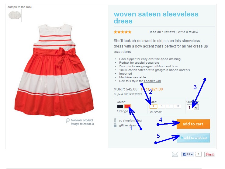 Carters.com - одежда, обувь и аксессуары для детей / Вики и блоги / gSconto